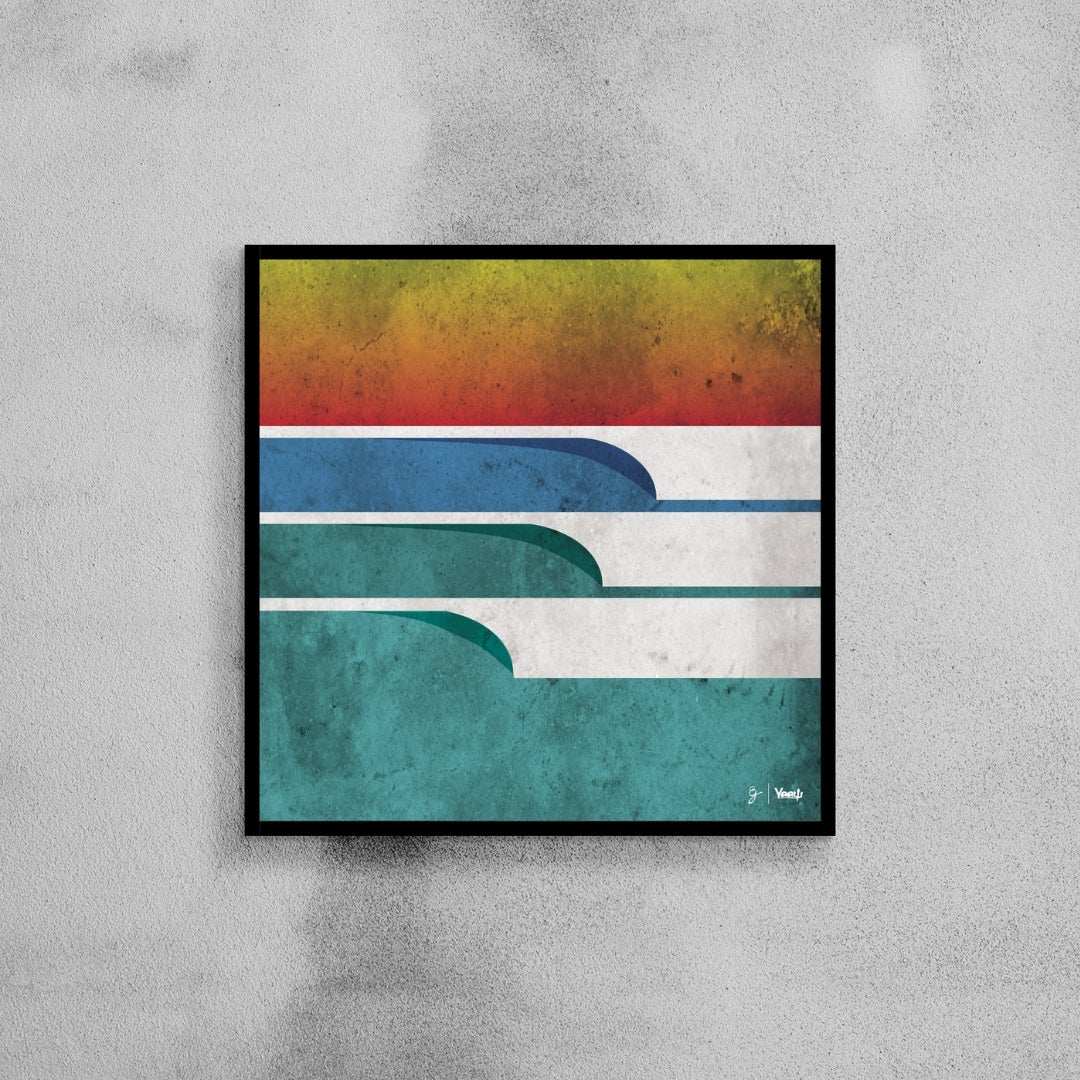 Quadro Surf Yeew "As Linhas"